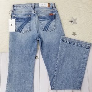7 For All Mankind | Jeans | 7fam Dojo Wide Leg Flare Trouser Jeans ...